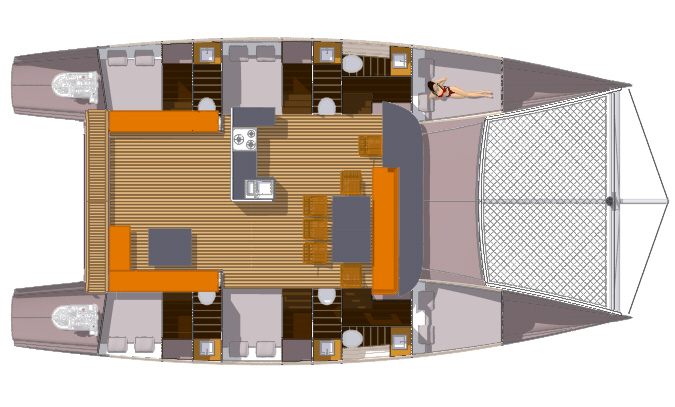 Aventura 43 sailing catamaran AVENTURA 43 For sale