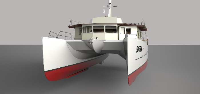 Catamaran Long Range Cruiser 65 Power Cat For sale