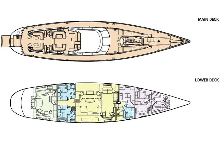 Moonbird Custom Sailing Yacht 122 For sale