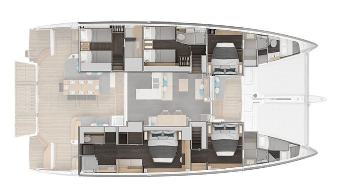 New Lagoon 60 catamaran LAGOON 60 in vendita